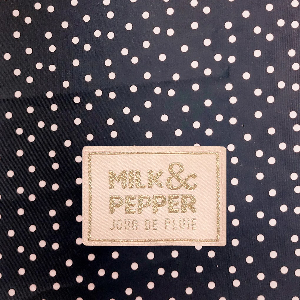 MILK&PEPPER Pláštěnka pro psy Constance Marine Blue Velikost: 35