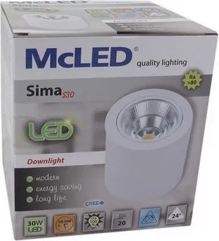 Přisazené LED svítidlo McLED Sima S30 30W 2700K ML-416.025.33.0