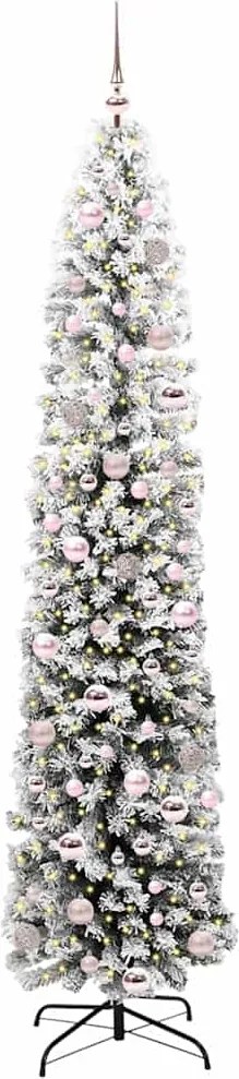 Umělý vánoční stromeček Zelená 210 cm PVC, ocel a plast 3395033