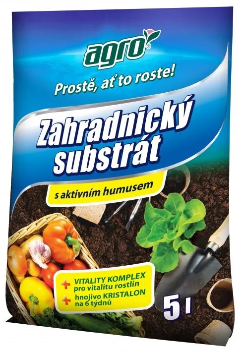 AGRO Zahradnický substrát 5 l