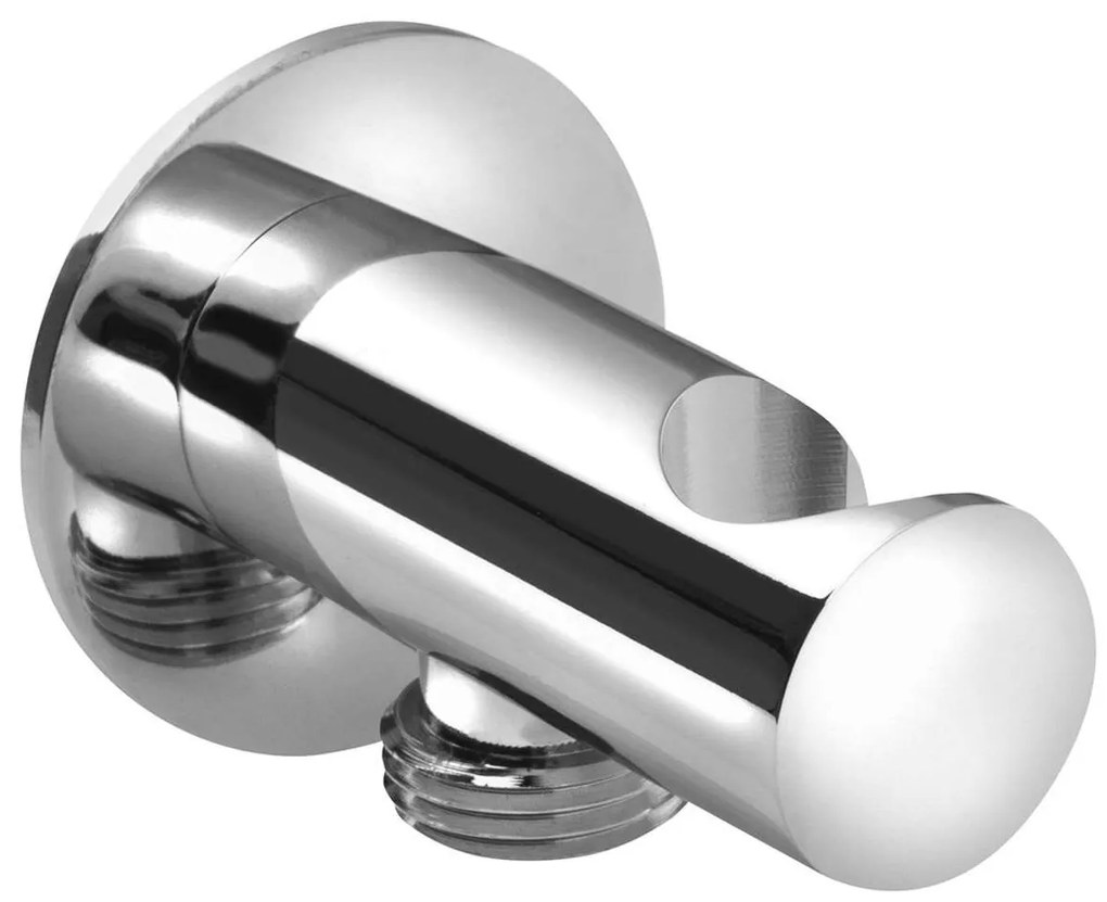 Sapho - Držák sprchy pevný s vyústěním, chrom SG203