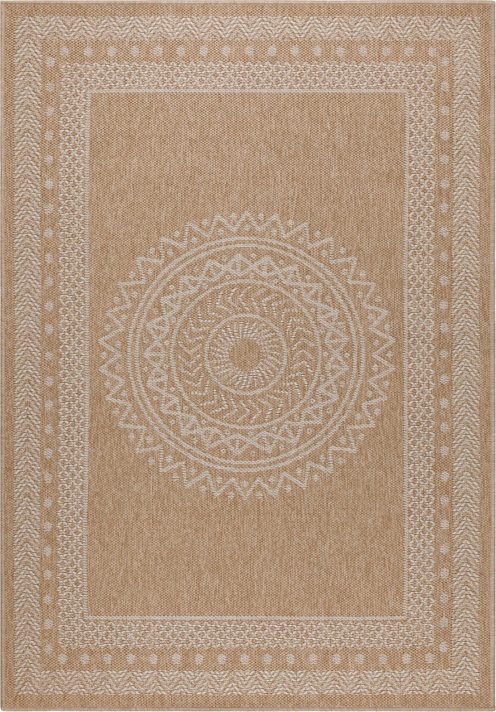Ayyildiz, Běhoun Dhaka 8714 Beige, 80x250, béžová, chodba / předsíň