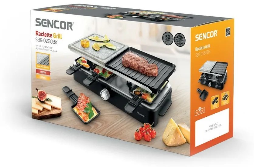 Sencor SBG 0260BK raclette gril