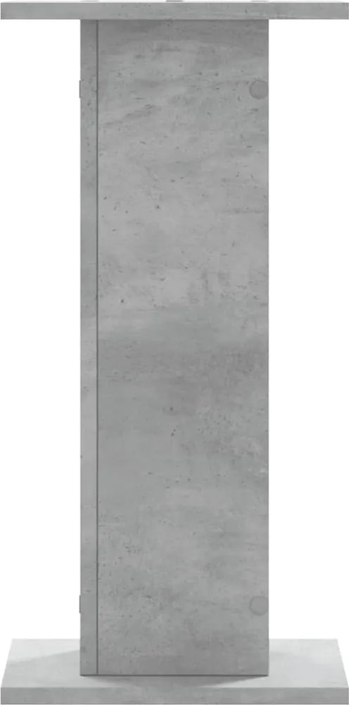 Stojany na rostliny 2 ks betonově šedé 30 x 30 x 60 cm kompozit 3307858