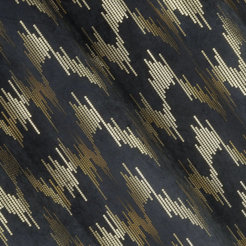ZATEMŇOVACÍ ZÁVĚS NA KROUŽCÍCH CHILL 140X250 CM ČERNÁ