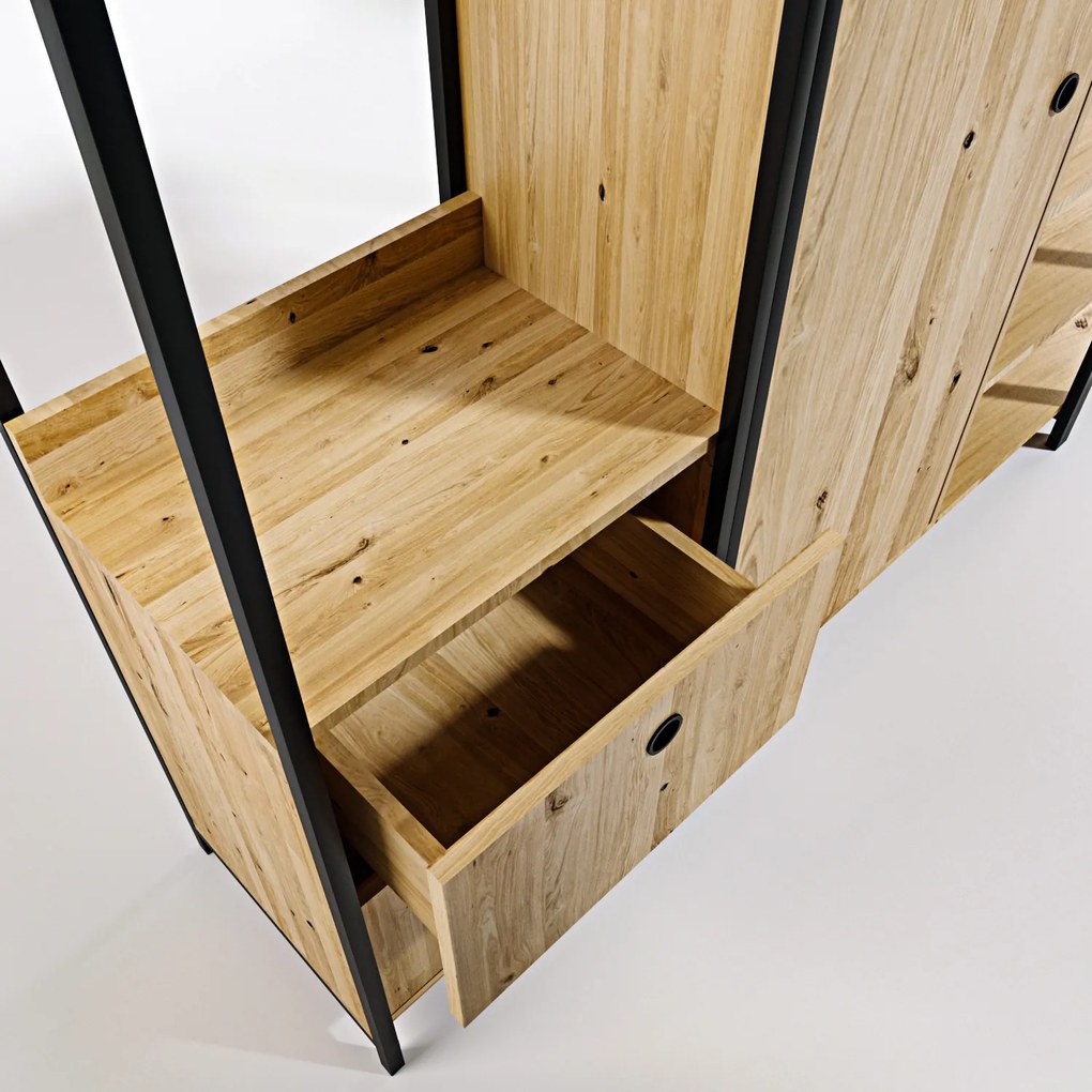 Kalune design Otevřená šatní skříň OKAN