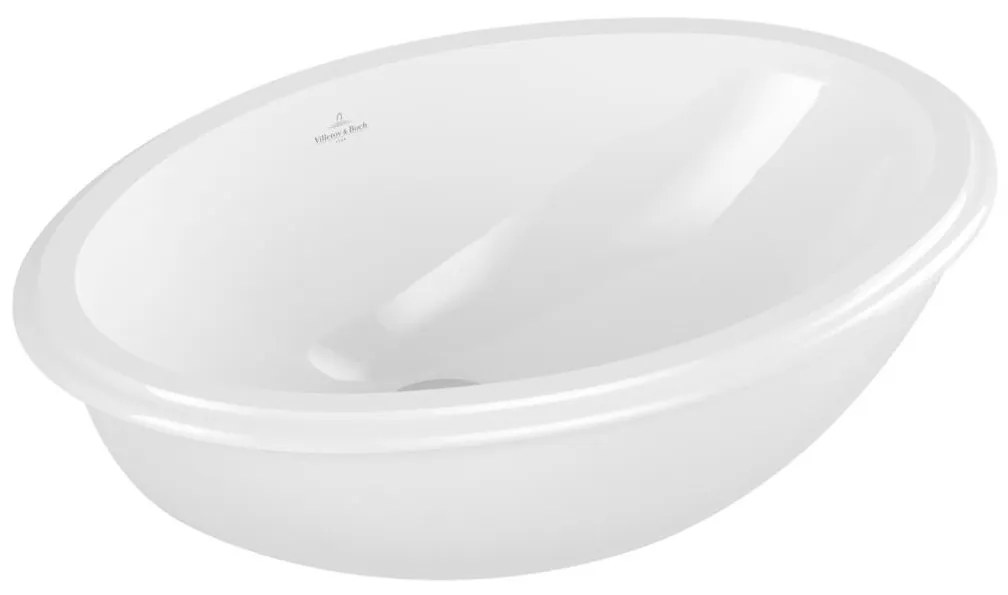 Villeroy & Boch 61470001 - Zápustné umyvadlo EVANA 50x35 cm keramika/bílá