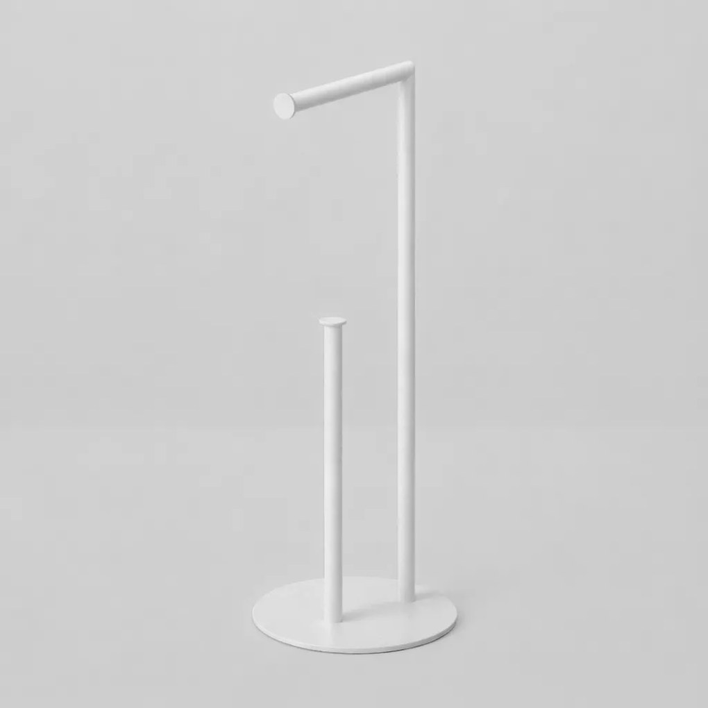 Stojan na toaletní papír PAPER STAND KS-59 bílý 64 cm