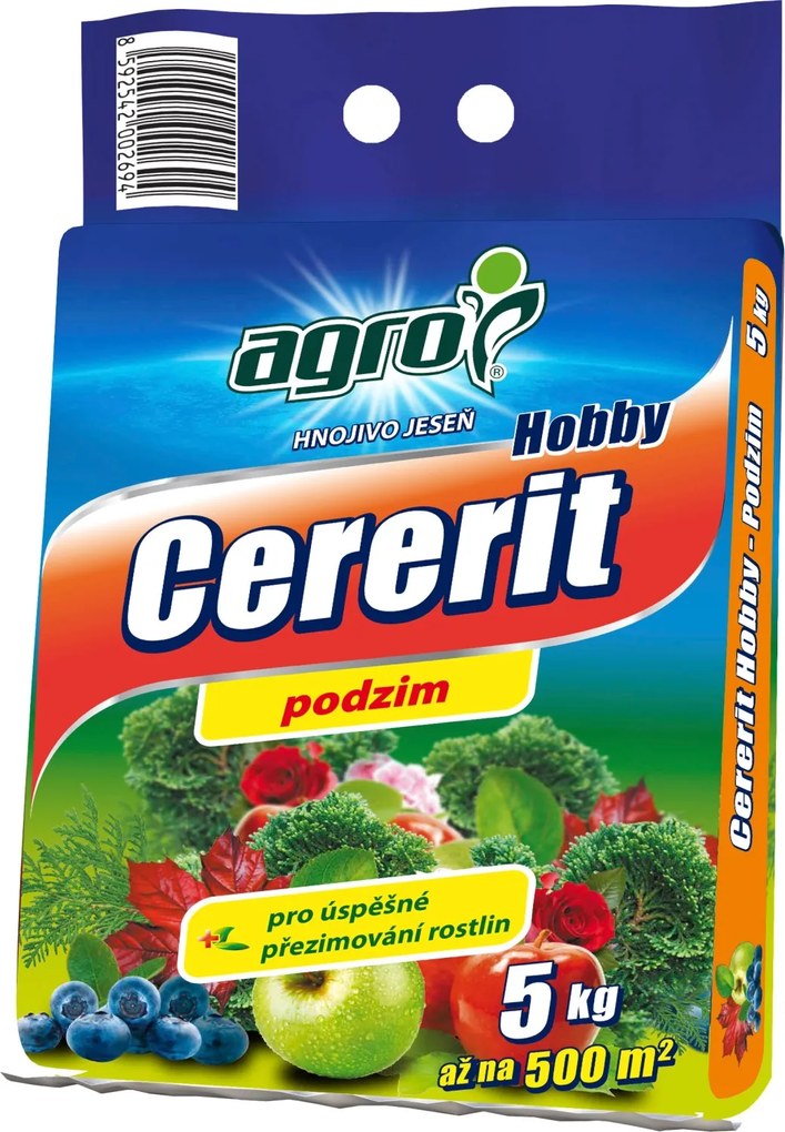 AGRO Cererit Hobby Podzim Granulované hnojivo 5 kg