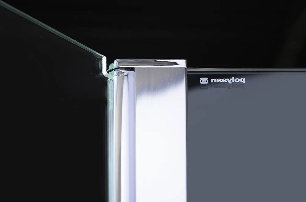 Polysan Polysan, MODULAR SHOWER stěna pro instalaci na zeď, pro připojení otoč.panelu 1000 mm, MS3A-100