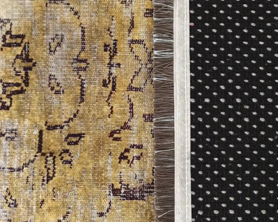 Vintage koberec ve zlaté barvě Šířka: 120 cm | Délka: 170 cm