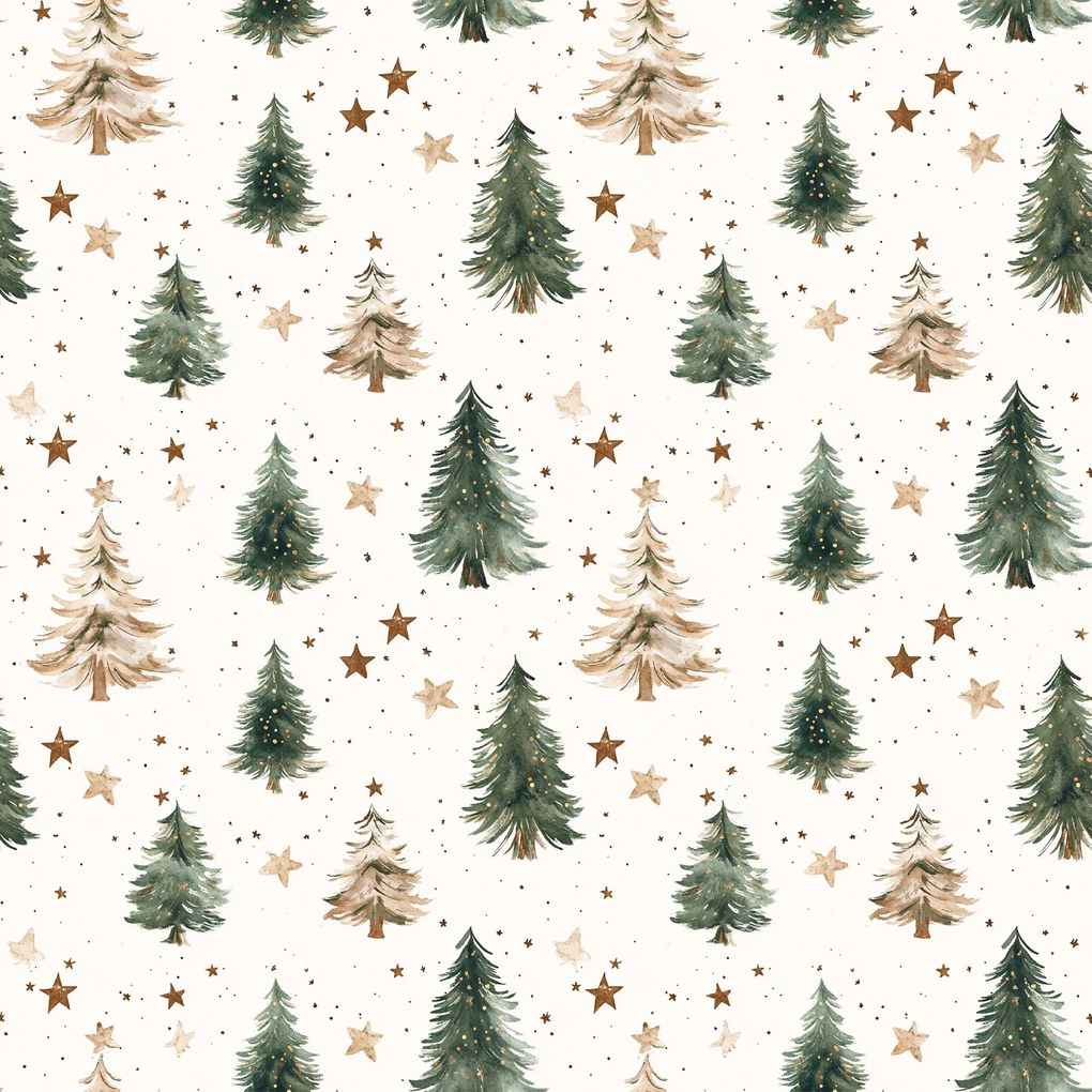 Bavlněné povlečení CHRISTMAS FOREST barevné Rozměr povlečení: 70 x 90 cm | 140 x 220 cm