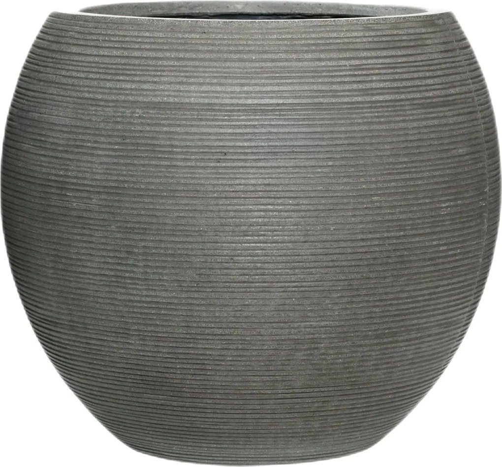 Abby Dark Grey (horiz. ridg.) L - Ø 51,5 cm / V 44,5 cm