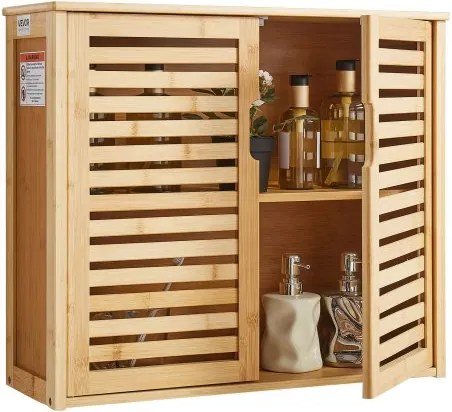 Koupelnová nástěnná skříňka VEVOR, 590 × 208 × 510 mm