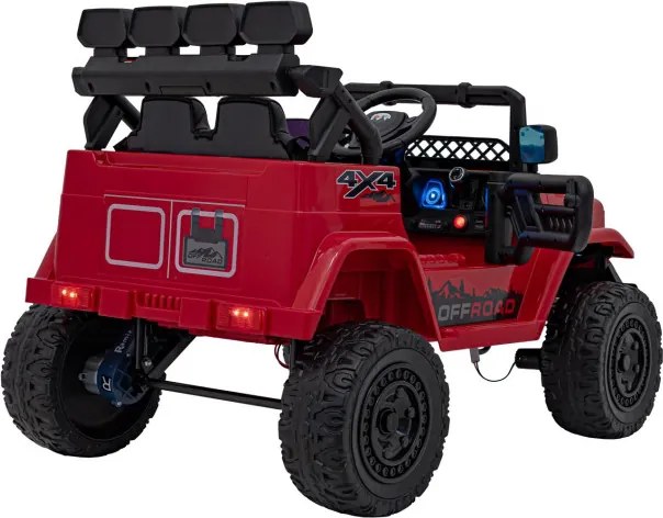 Elektrické autíčko Off-Road CLIMBER červené