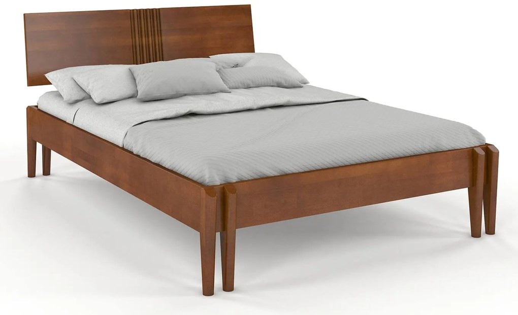 Buková postel Bari - zvýšená   ,  180x200 cm
