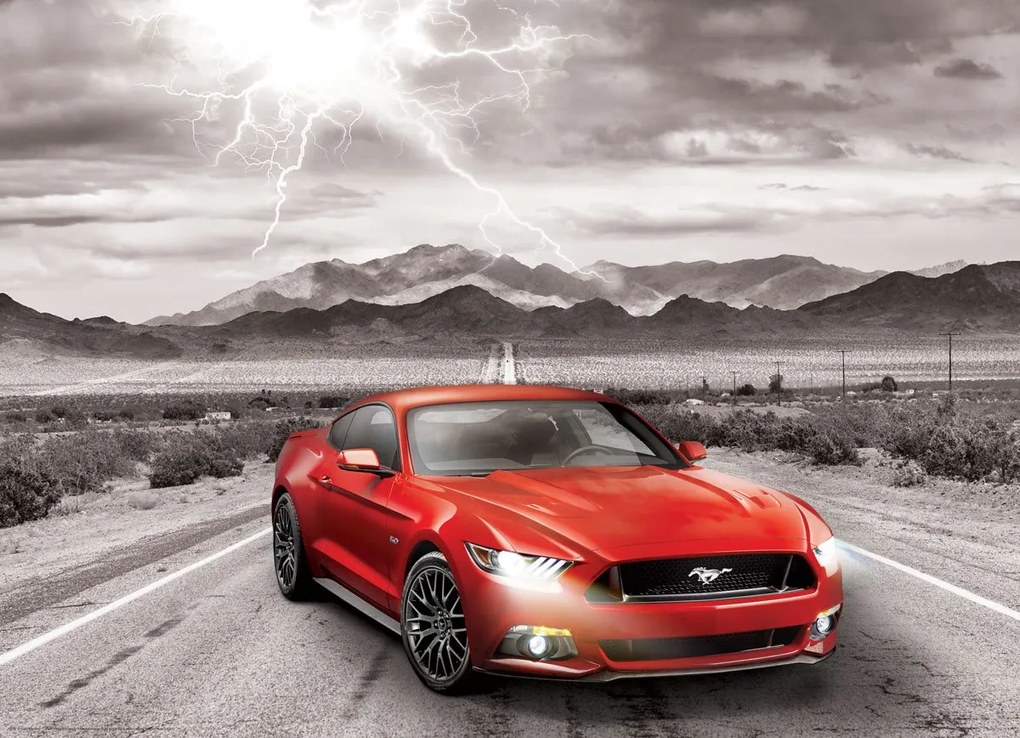 Puzzle eurographics puzzle ford mustang gt 2015, 1000 dílků