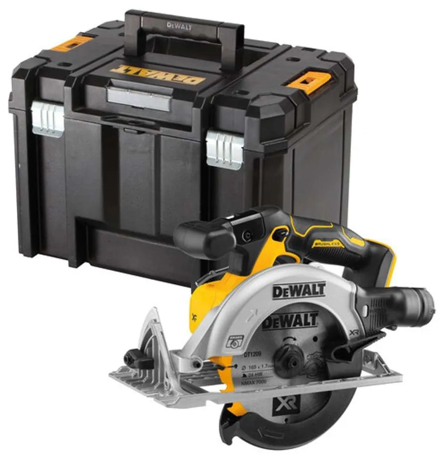 DeWALT - 18V AKU kotoučová pila 165 mm, bez baterie a nabíječky DCS565NT