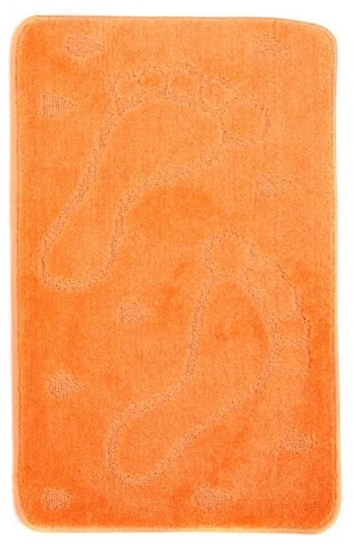 Koupelnová předložka 1001 oranžová 50x80cm