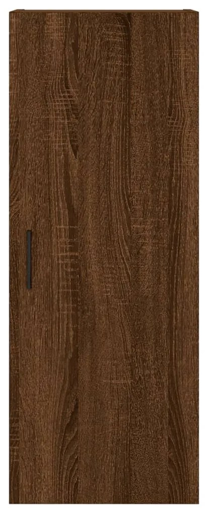 Skříň highboard hnědý dub 34,5 x 34 x 180 cm kompozitní dřevo,  3198872