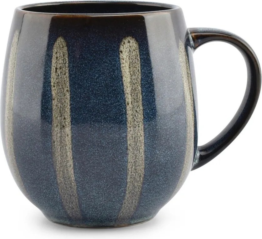Modrý kameninový hrnek 430 ml Muggies – Salt&amp;Pepper