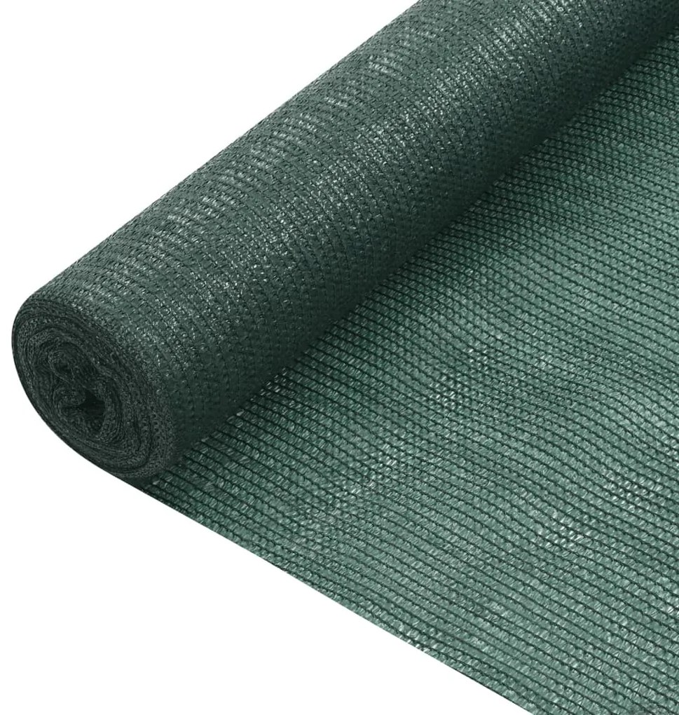 Stínící tkanina zelená 1 x 50 m HDPE 75 g/m² 149373