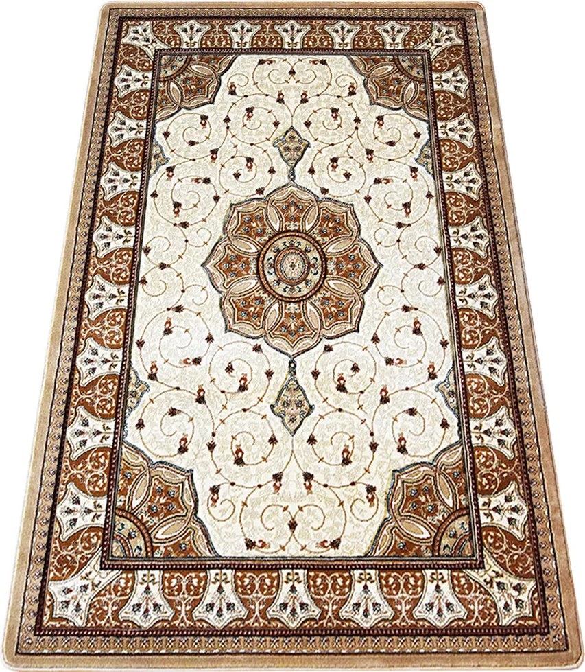 BE Koberec Adora 5792 CREAM - krémový obdélníkový Rozměr: 60x90 cm