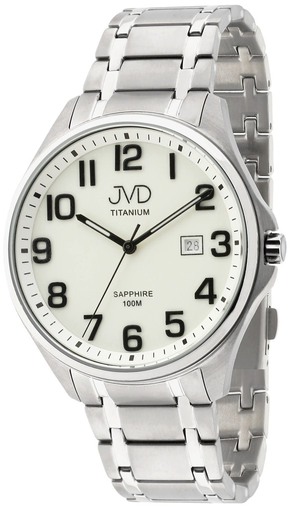 JVD Pánské vodotěsné ocelové náramkové hodinky JVD JE2002.1 - 10ATM