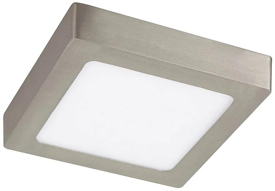 Přisazený LED panel LOIS, 12W, teplá bílá, 17x17cm, čtvercový, chromovaný Rabalux LOIS 002667