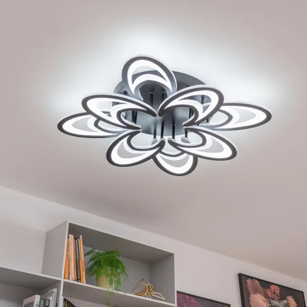 Brilagi - LED Stmívatelný přisazený lustr TWIST LED/125W/230V 3000-6500K + DO