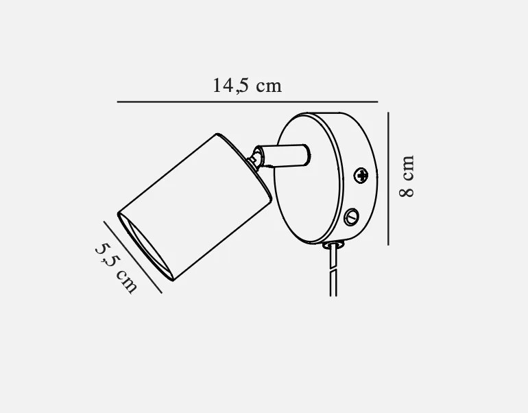 Nordlux Nástěnná lampa Explore 1xGU10, Max 7W Barva: Bílá