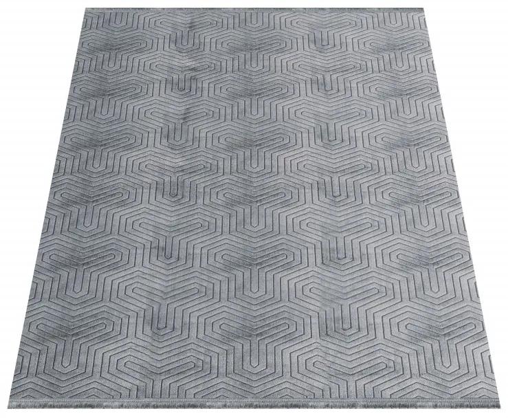 Ayyildiz Kusový koberec STYLE 8901, Šedá Rozměr koberce: 240 x 340 cm
