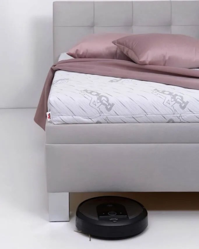 Pohoda Čalouněná postel VERONA s úložným prostorem a volně loženou matrací | Šířka matrace: 120 cm,Látka: Afro 22