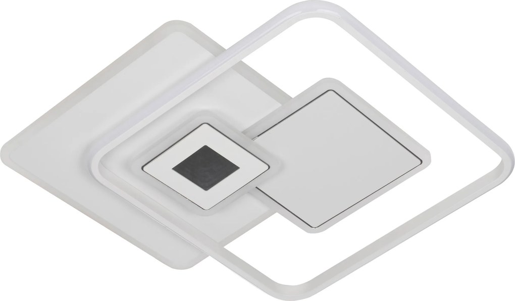 XXXLutz STROPNÍ LED SVÍTIDLO, 50,3/50,3/6 cm Novel - Stropní svítidla - 003783001201
