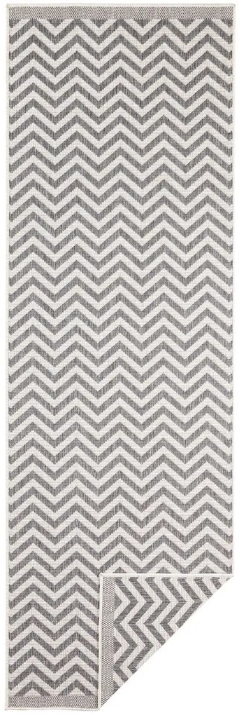 Hanse Home, Kusový koberec Twin Supreme 103432 Palma grey creme – na ven i na doma, 120x170, šedá, chodba / předsíň