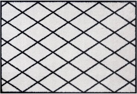 Zala Living - Hanse Home koberce Protiskluzová rohožka Home Black 103169 Šedá, Černá - 50x70 cm