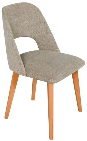 Drewmix Jídelní židle MONTI 4 dřevo: bílá, potahový materiál: látka s doplatkem