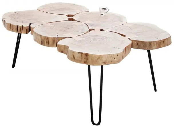 Konferenční stolek z masivu Island II 115cm