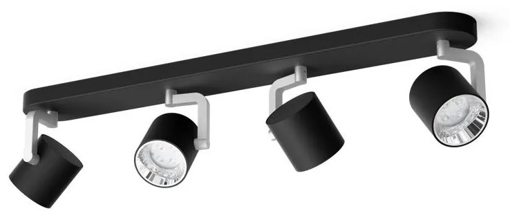 LED Bodové svítidlo Philips Byrl 50674/30/P0 s funkcí SceneSwitch černé