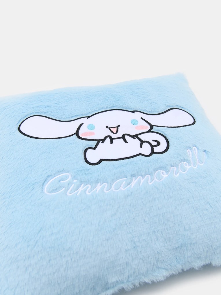 Sinsay - Kožešinový polštář Cinnamoroll - modrá