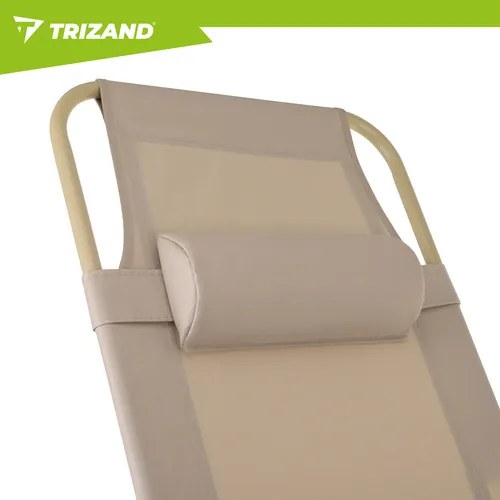 Skládací zahradní lehátko 60x177x30cm Trizand