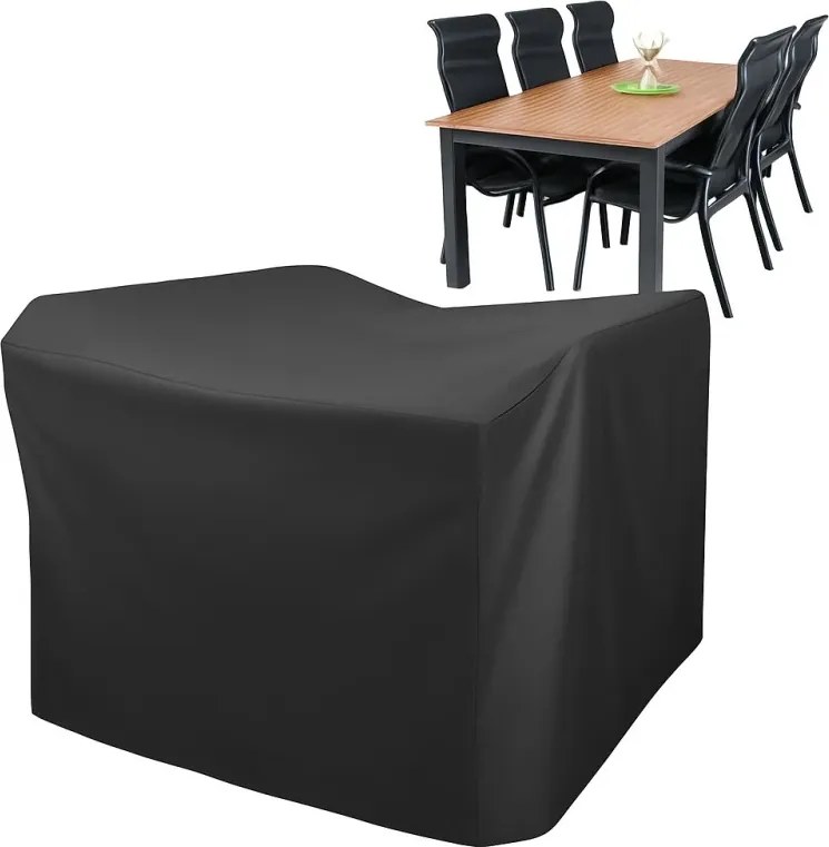 Doppler Ochranný obal na stůl 220x100 cm + 6 křesel Miami