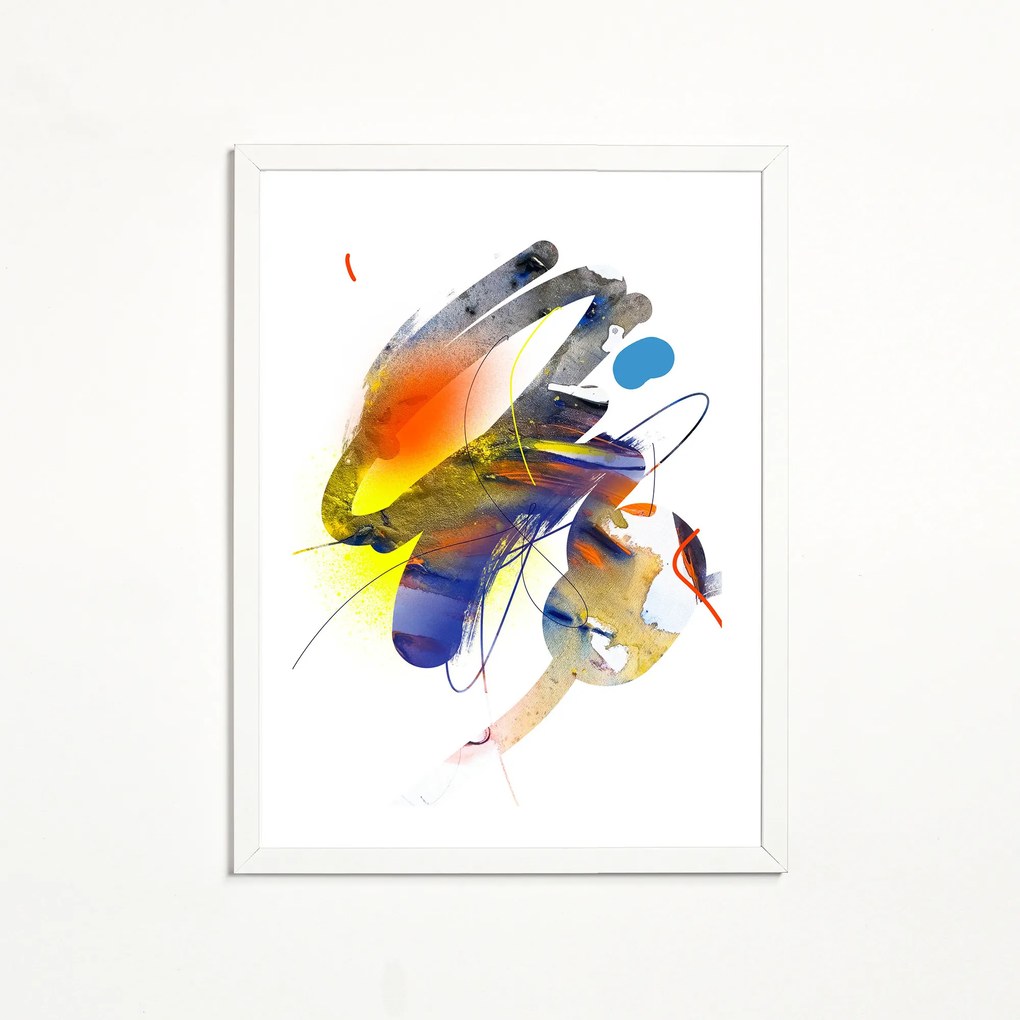 Martin Kafes33 Hirth | Obíhající ticho Rám: Dubový, Velikost: 60 x 40 cm