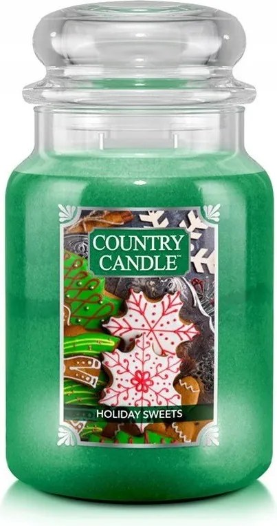 Velká svíčka Holiday Sweets Country Candle