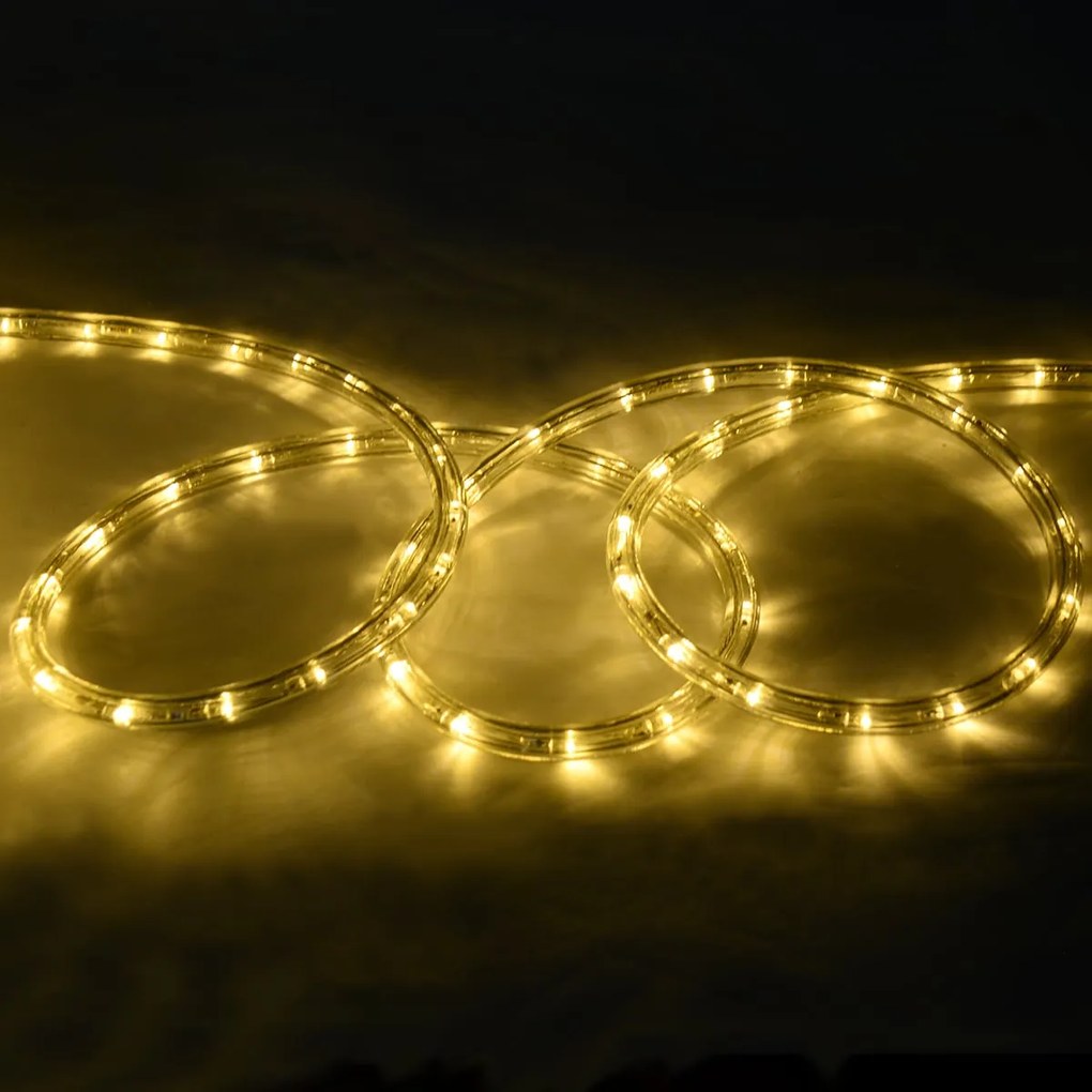 Costway 30 M lanová světla Řetězová světla s 1080 LED vánoční dekorace 100'