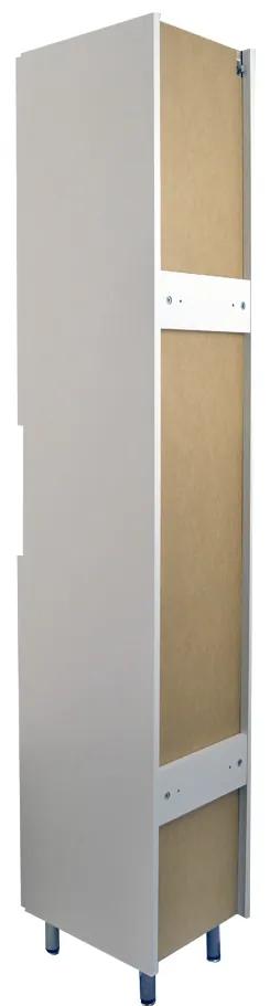 BPS-koupelny Doplňková koupelnová skříňka vysoká Luka V 30 P/L
