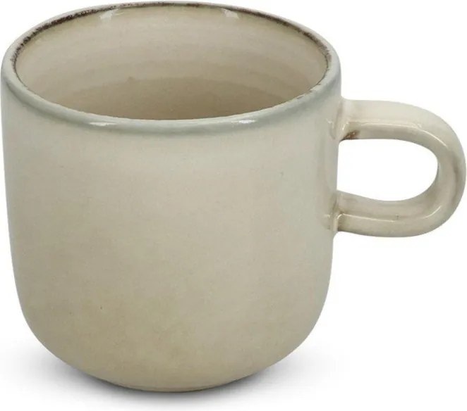 Slonovinový kameninový šálek 240 ml Meridian – Salt&Pepper