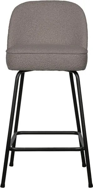 Šedá barová židle (výška sedáku 64 cm) Vogue – WOOOD