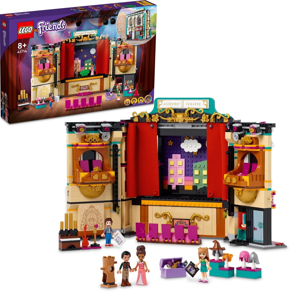 Lego stavebnice lego friends 41714 andrea a divadelní škola