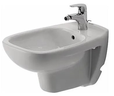 Duravit 22571500002 - Závěsný bidet D-CODE keramika/lesklá bílá
